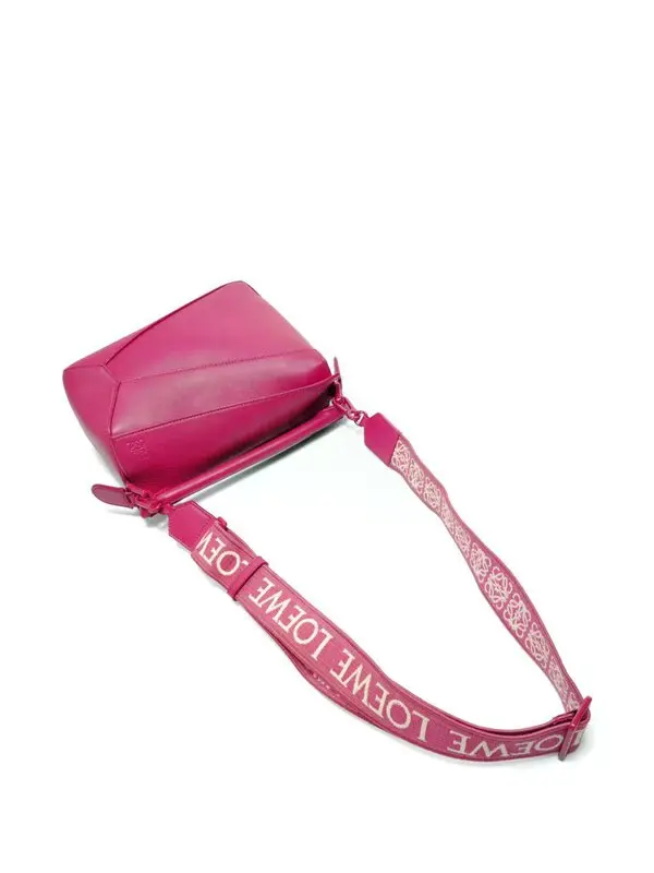Loewe 2010-2020s Puzzle Edge Leather Handbag - Pink