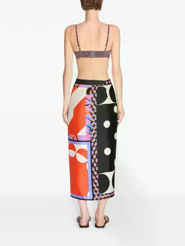 Dries Van Noten Striped Bra Top