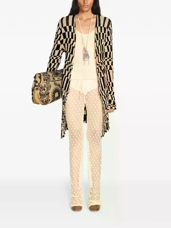 Dries Van Noten Jacquard Cardigan