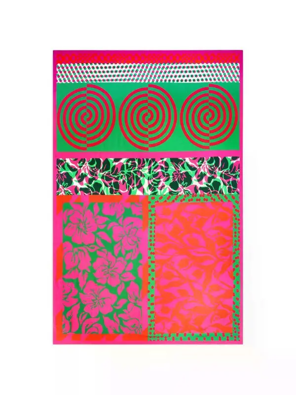 Dries Van Noten Printed Pareo - Pink