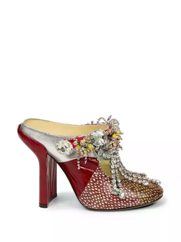 Dries Van Noten Embellished Mules