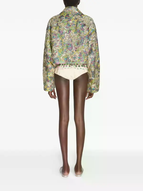 Dries Van Noten Jacquard Pattern Jacket