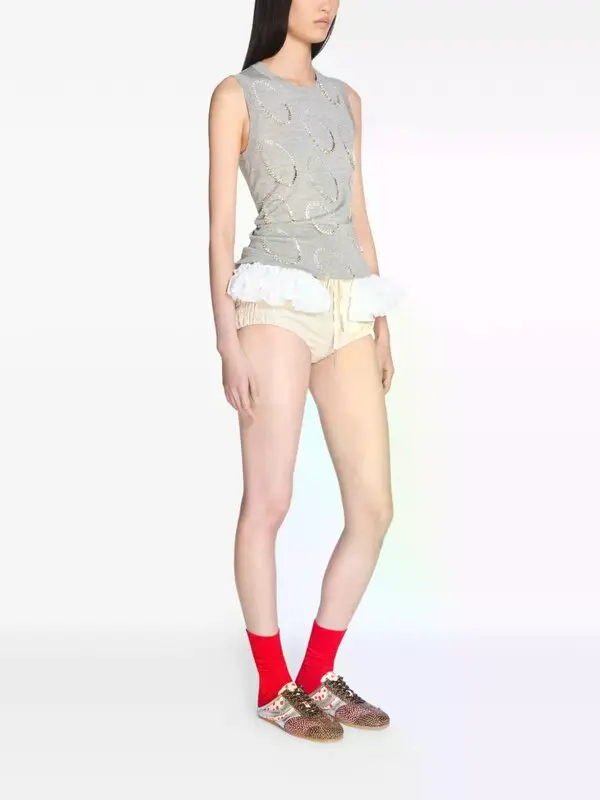 Dries Van Noten Embroidered Sleeveless Vest