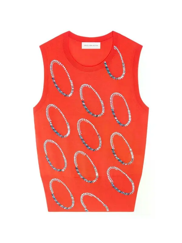 Dries Van Noten Embroidered Vest