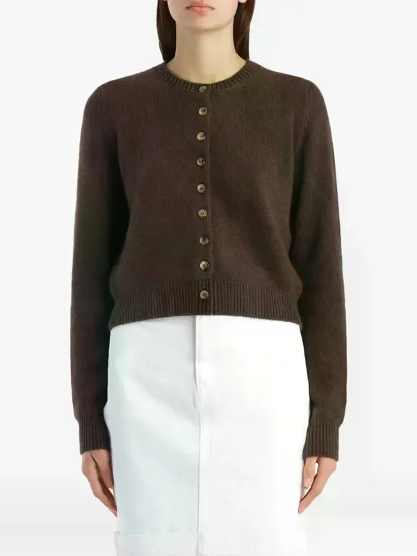 Khaite Everheart Cashmere Cardigan