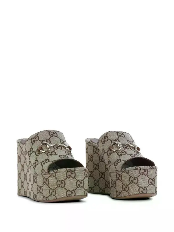 Gucci Horsebit Platform Sandals