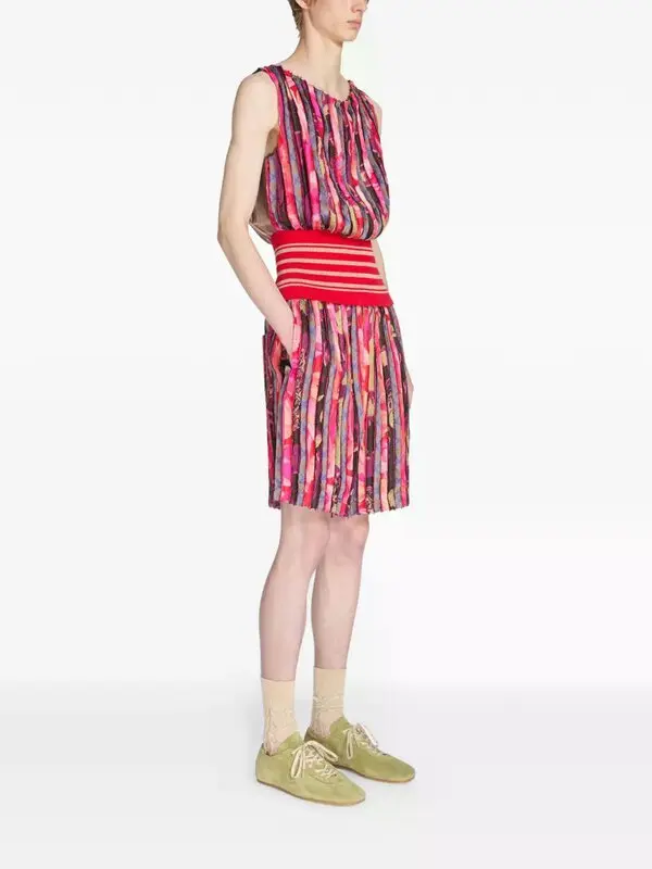 Dries Van Noten Sleeveless Striped Top