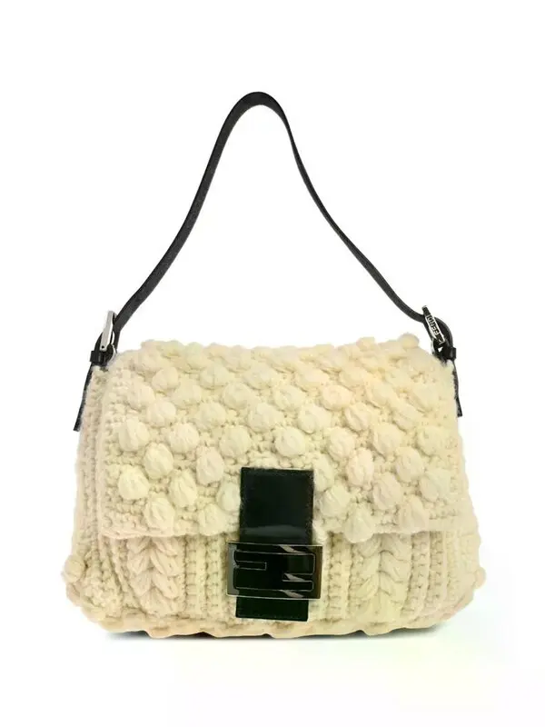 Fendi 1990-2000s Mamma Baguette - Neutrals
