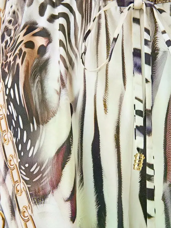 Camilla Animal-print Trousers