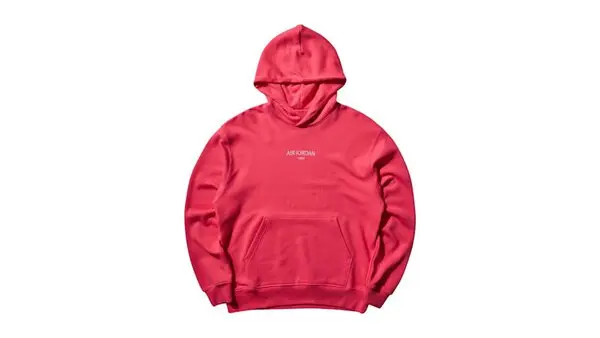 JORDAN Wordmark 85 Tokio Edition Fleece Pullover Hoodie - Aster Pink