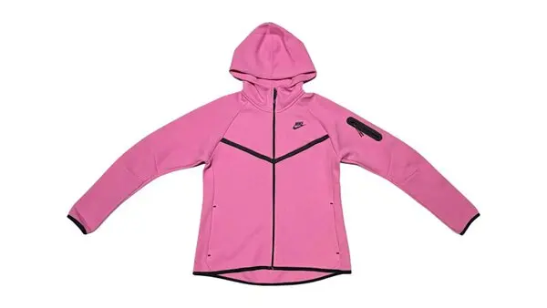 Nike Sportswear Tech Fleece Full Zip Hoodie - Playful Pink
