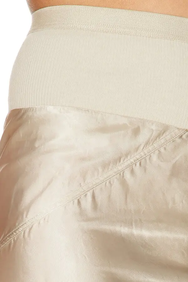 Rick Owens Slim Long Coda Skirt - Sand