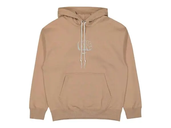 Nike Nikelab Solo Swoosh Fleece Printed Hoodie - Hemp