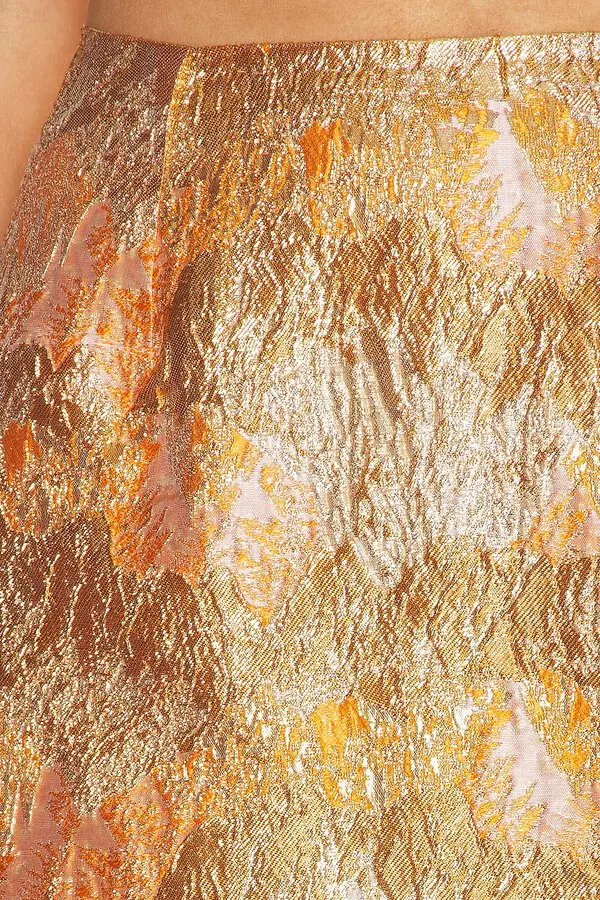 Renggli Brocade Mini Skirt - Nectar