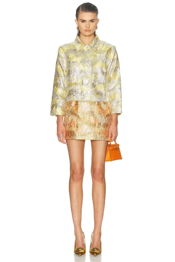 Renggli Brocade Jacket - Sunshine