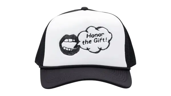 HONOR THE GIFT Speak Trucker Cap - Black