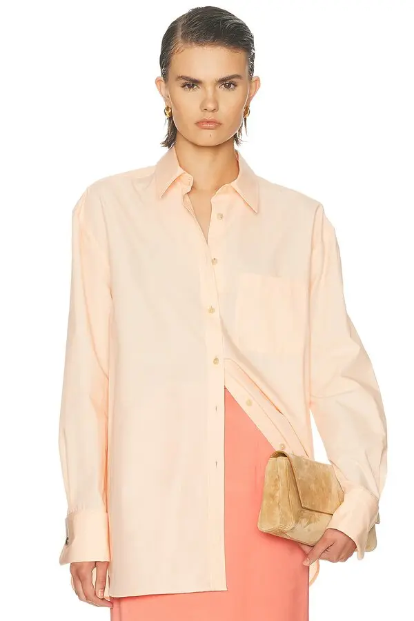 Khaite Newton Top - Light Peach