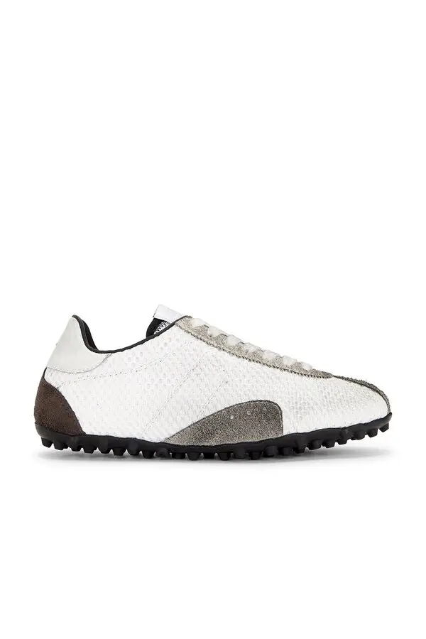MAISON MARGIELA Sprinters Low Top Sneaker In White,grey - White & Grey