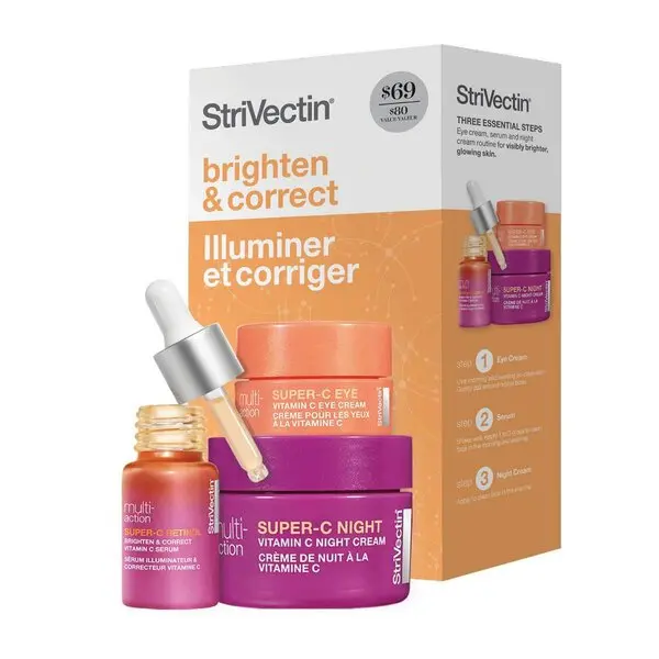 Strivectin Multi-action Super-c Brighten & Correct Trio Kit - One-color
