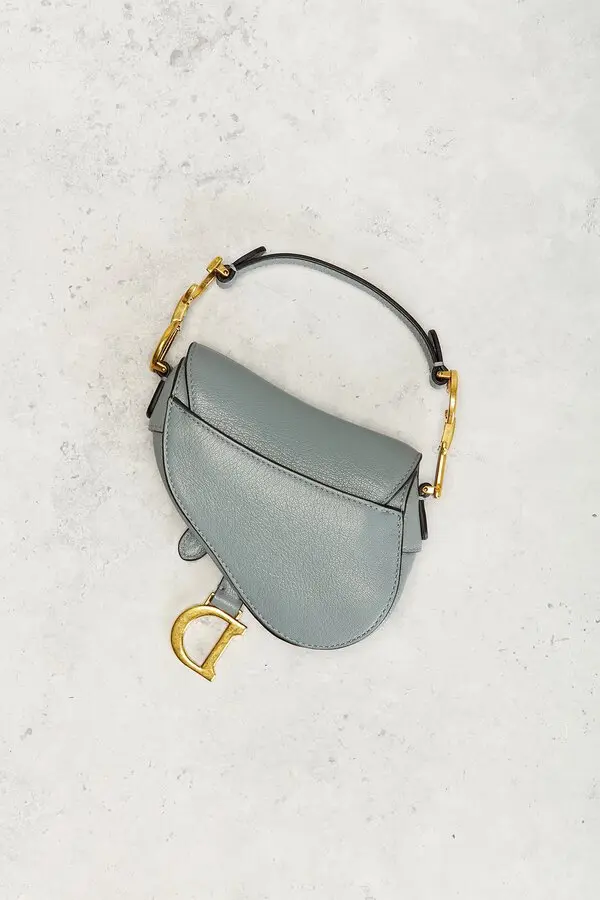 Dior Saddle Bag - Blue