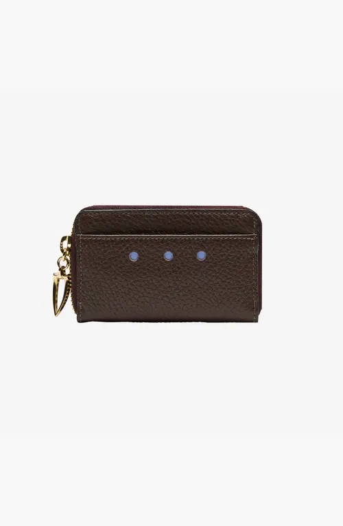 TUSK Ascot Coin And Card Case - Espresso