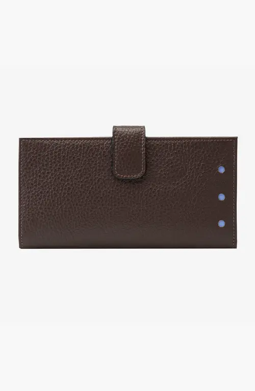 TUSK Ascot Long Slim Wallet - Espresso