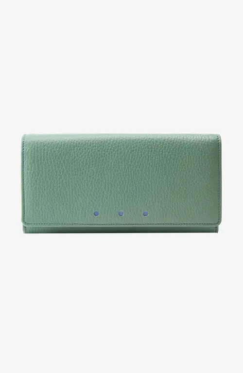 TUSK Ascot Flap Over Wallet - Sage