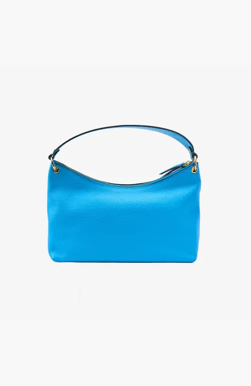 TUSK Ascot Top Zip Hobo Bag - Azure