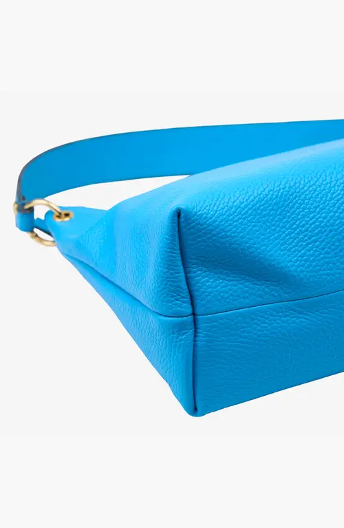 TUSK Ascot Top Zip Hobo Bag - Azure