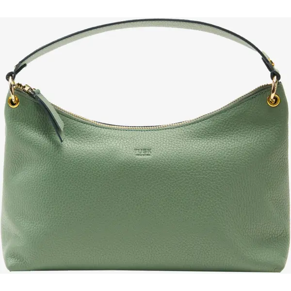 TUSK Ascot Top Zip Hobo Bag - Sage