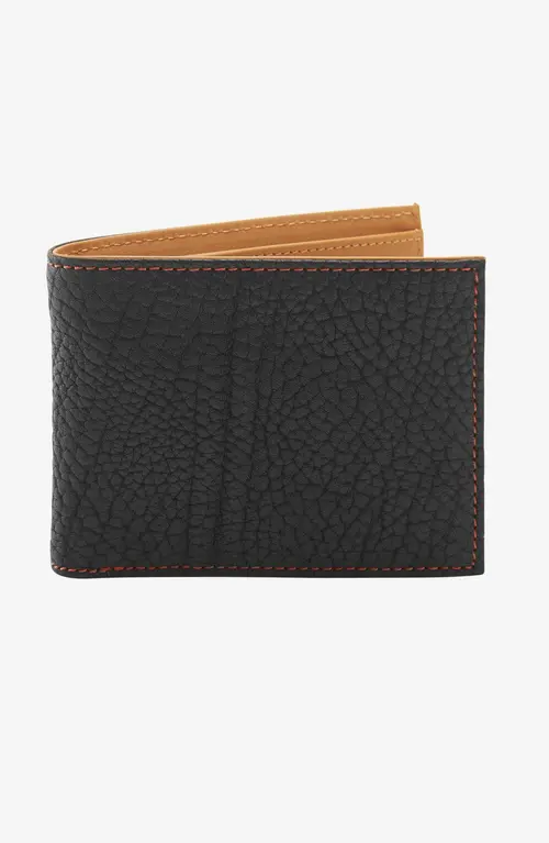 TUSK Amsterdam Compact Billfold Wallet - Black