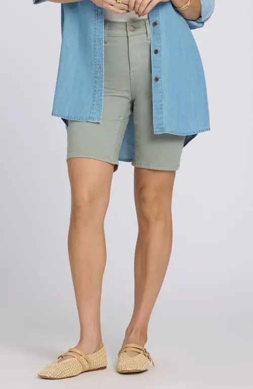NYDJ Ella High Waist Shorts - Mistletoe