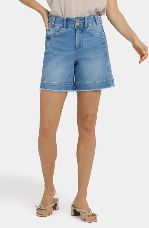 NYDJ Berkyn Relaxed Fit Denim Shorts - Vista Lakes