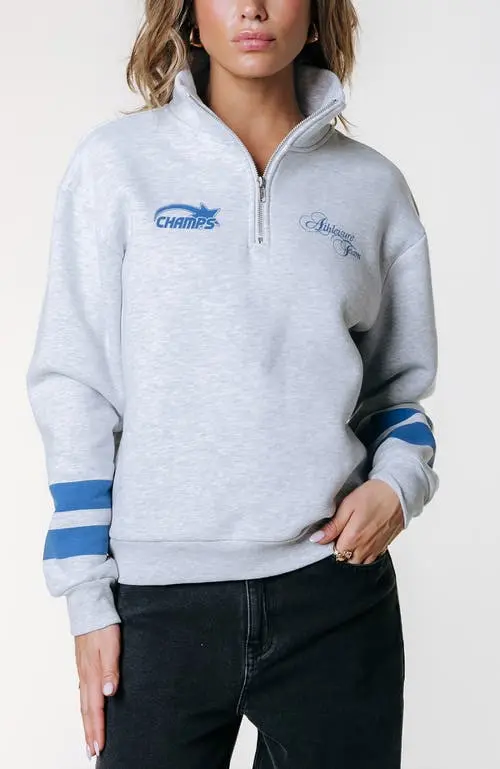 COLOURFUL REBEL Logo Stripes Zip Sweat