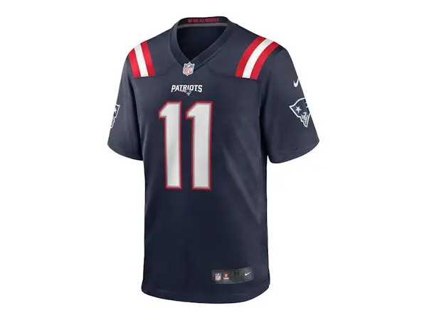 Nike Nfl New England Patriots Julian Edelman Jersey - Navy Blue