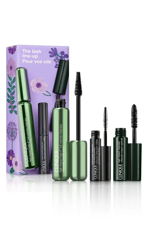 CLINIQUE The Lash Lineup Mascara Trio $53 Value - No Color