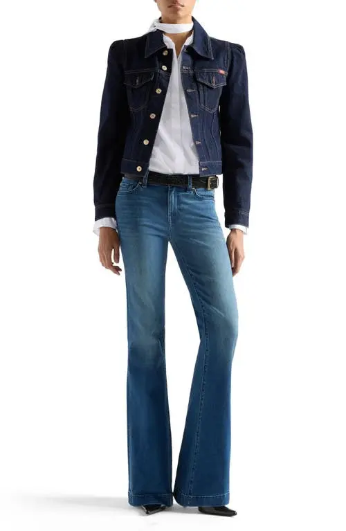 7 For All Mankind Dojo Flare Leg Jeans - Coreflow