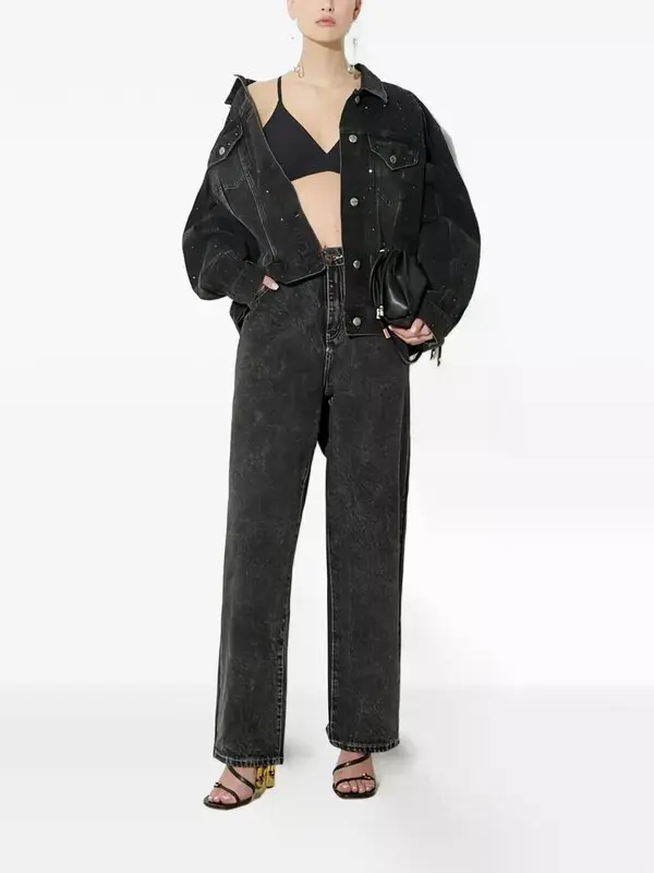 BUTTER GOODS Logo Embroidered Jeans