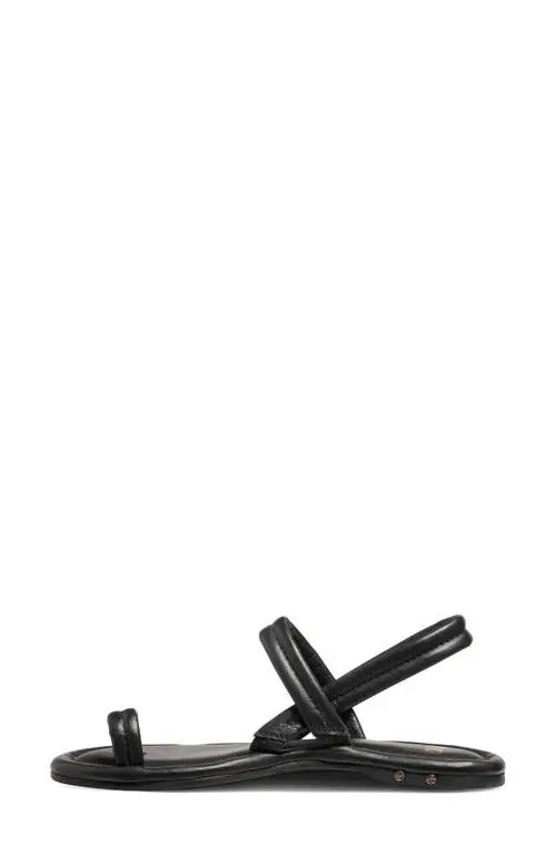 Beek Pavo Toe Loop Sandal - Black