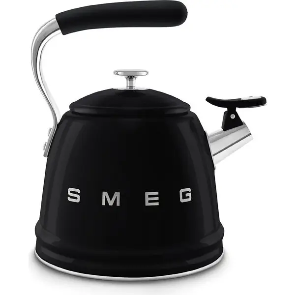 SMEG Whistling Kettle - Black