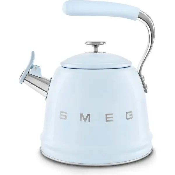 SMEG Whistling Kettle - Pastel Blue