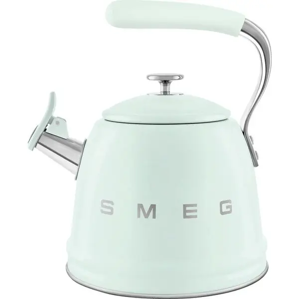SMEG Whistling Kettle - Pastel Green
