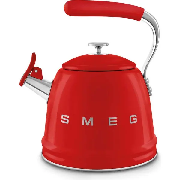 SMEG Whistling Kettle - Red