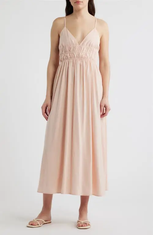 Deluc Leros Strappy Maxi Dress - Pink