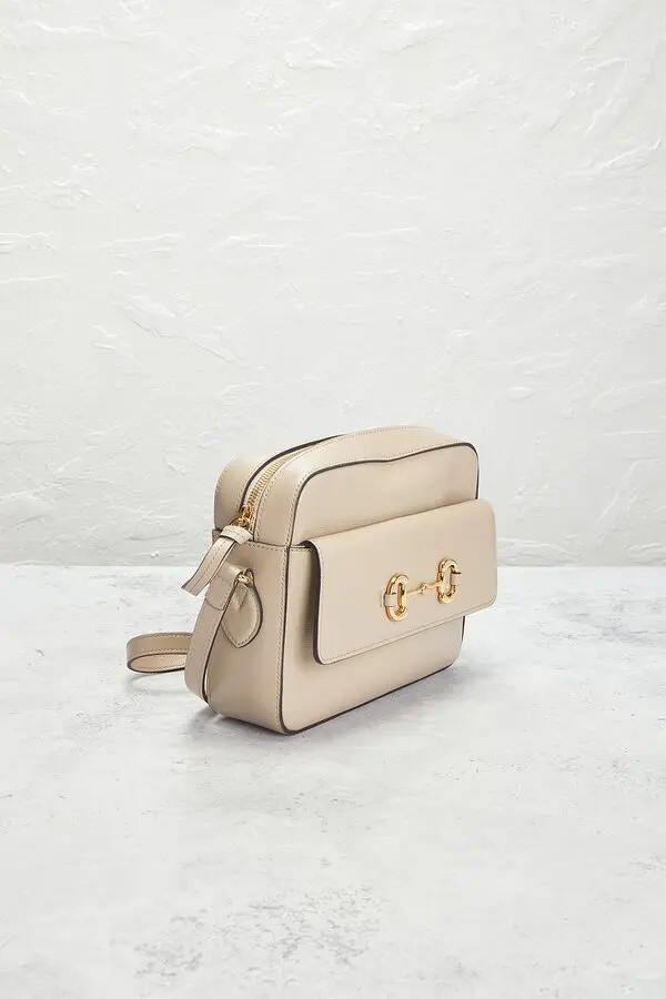 Gucci Horsebit 1955 Shoulder Bag - Beige