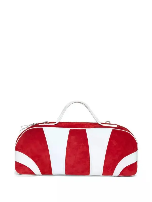 Dries Van Noten Panelled Holdall - Red
