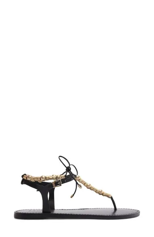 Schutz Nia Ankle Strap Sandal - Black