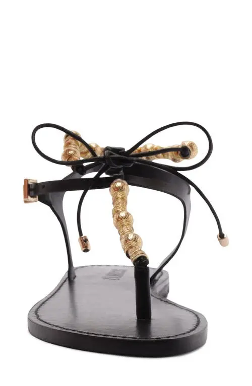 Schutz Nia Ankle Strap Sandal - Black