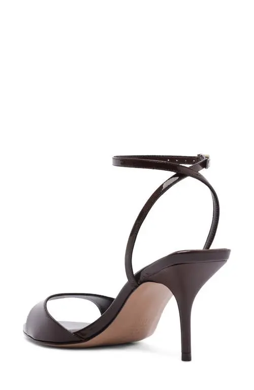 Schutz Elodie Ankle Strap Sandal - Root Brown