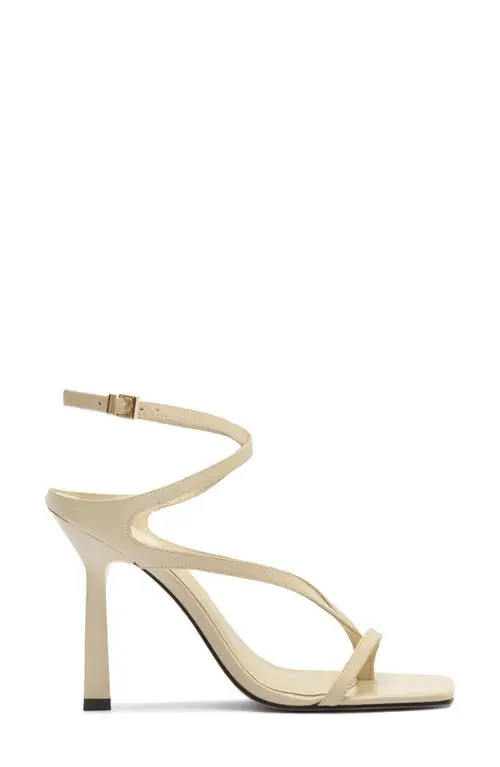 Schutz Amalfi Ankle Strap Sandal - Egg Shell